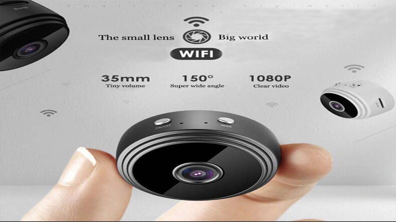 Mini 1080P HD Night Vision Camera Home Wireless Network Infrared ...