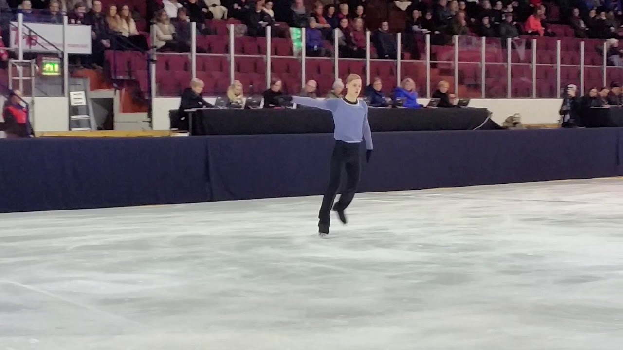 Bela Papp, Taitoluistelun SM 2018, Vantaa, 17.12.2017, Mens Free ...