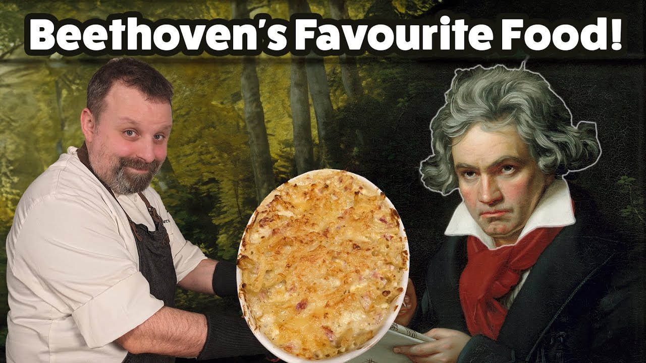 Early 19th Century Comfort Food History - Cooking for Beethoven - YouTube