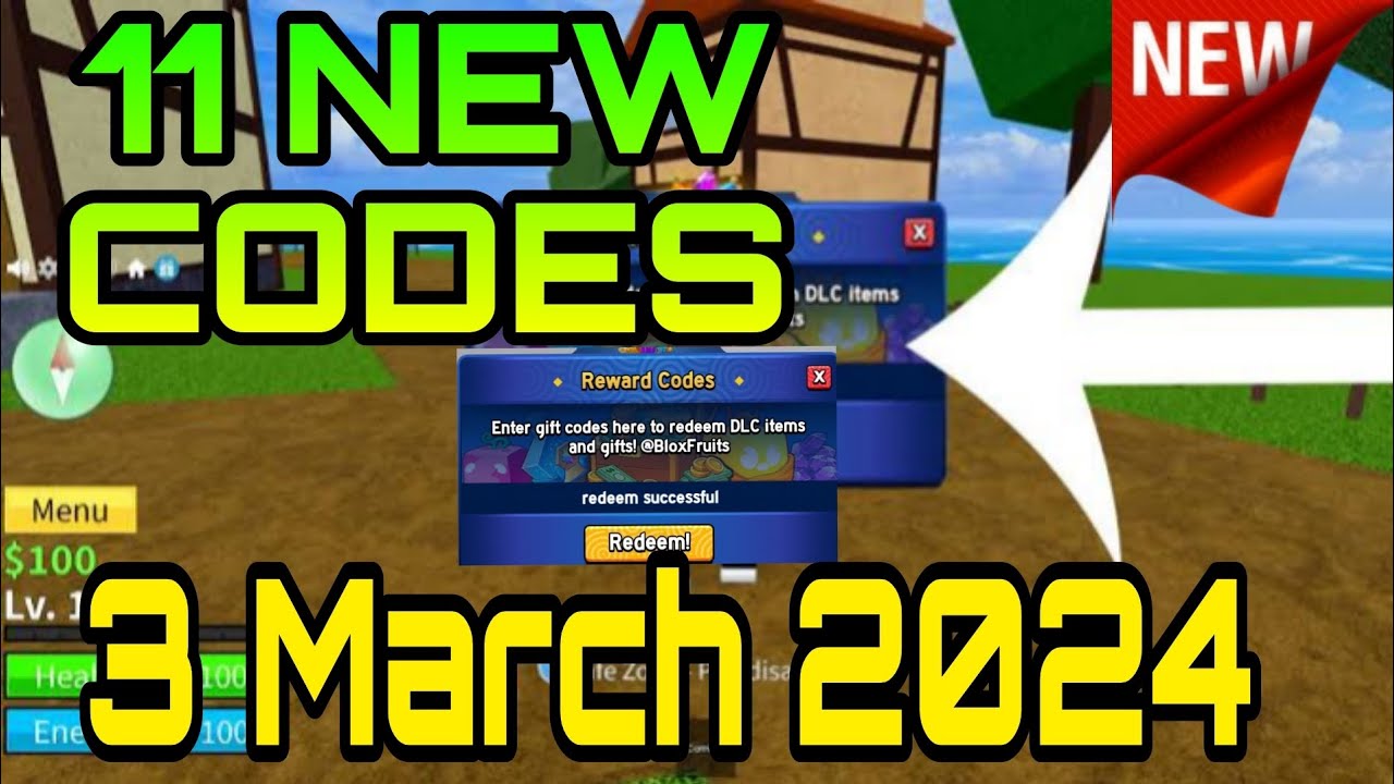 *NEW* ALL WORKING CODES FOR BLOX FRUITS IN 2024! ROBLOX BLOX FRUITS ...