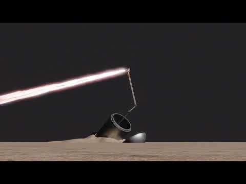 Martian Heat-ray (Test animation) - YouTube