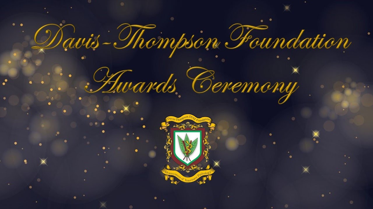 Charles L Davis/Samuel L Thompson, DVM Foundation Awards Ceremony - YouTube