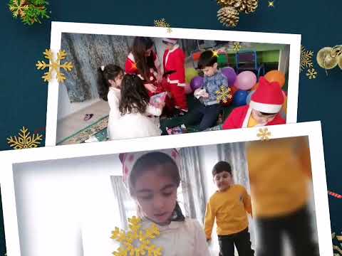 NUR Academy Təhsil və İnkişaf Mərkəzi məktəbəqədər hazırlıq qrupunun yeni il şənliyi.