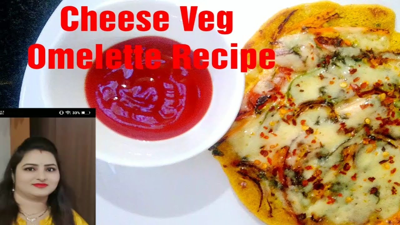 Cheese Veg Omelette Recipe || How to make Cheese Veg Omelette - YouTube