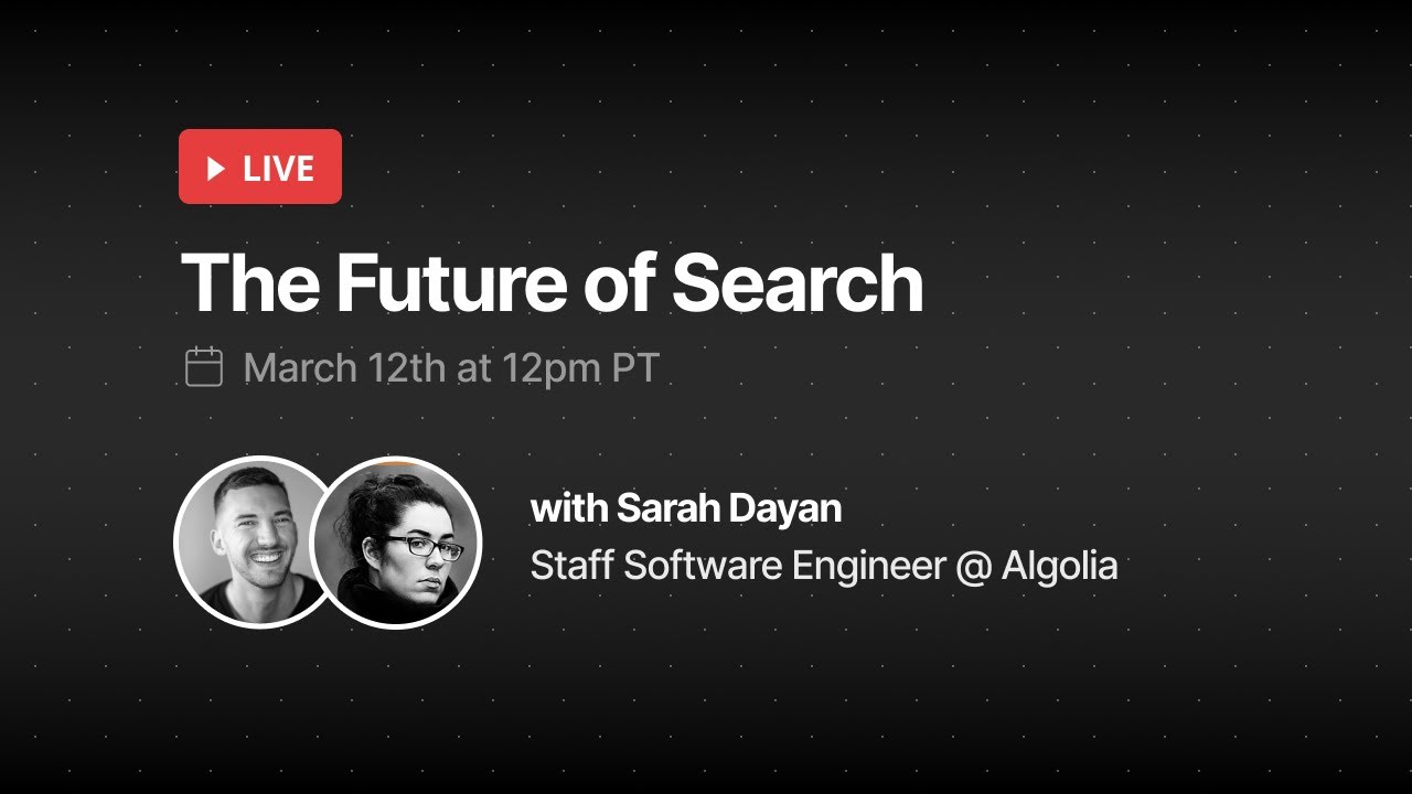 The Future of Search (with Sarah Dayan) - YouTube