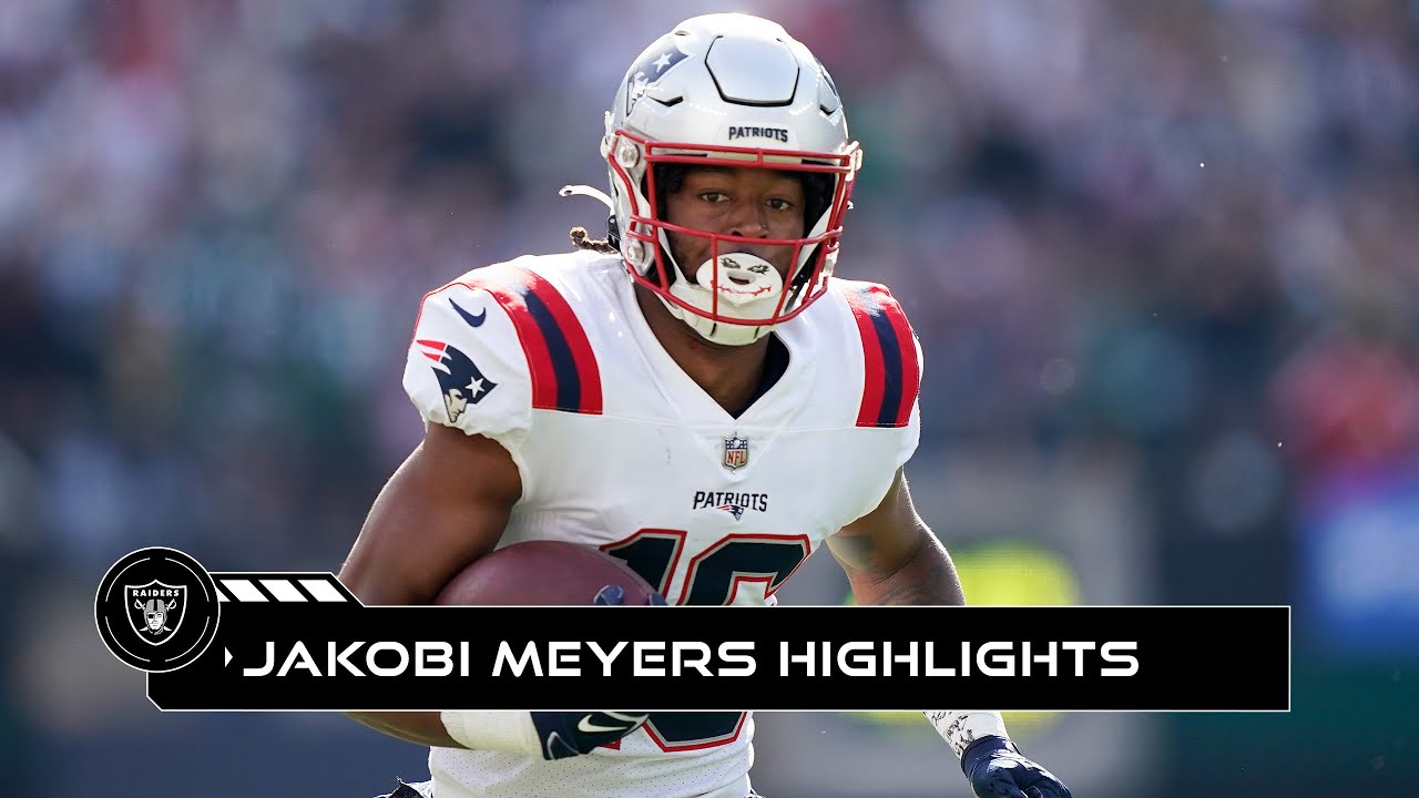 WR Jakobi Meyers’ Top Career Plays | Highlights | 2023 NFL Free Agency ...