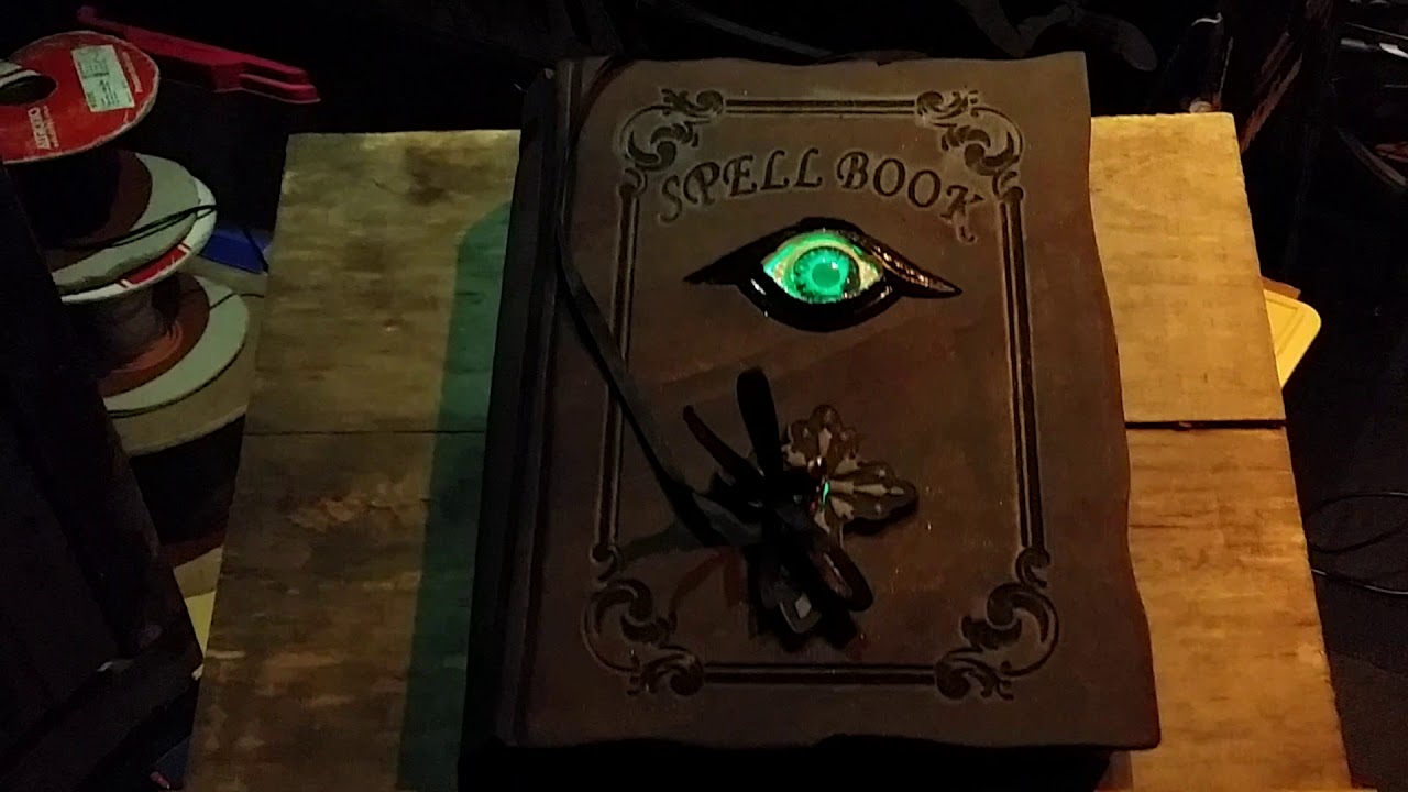 Spell Book & Stand - YouTube