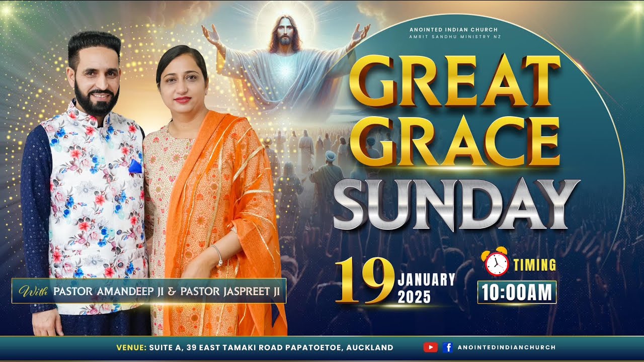 GREAT GRACE Sunday Morning Prayer Service (19/01/2025) With Pastor ...