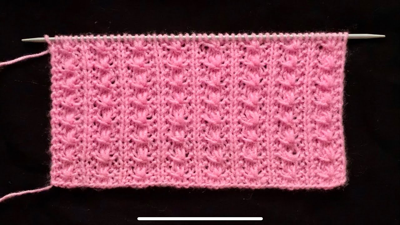 4 row repeat pattern - YouTube
