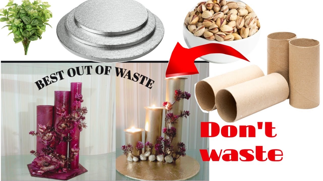 Beautiful Home decorating ideas| Best out of waste|| Easy craft ideasof ...