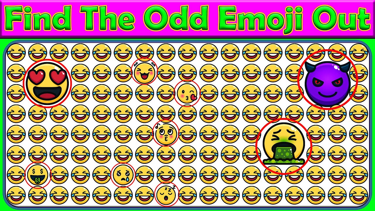 BEST Of THE BEST #217 | Find The Odd Emoji Out - EMOTICONS | Emoji ...