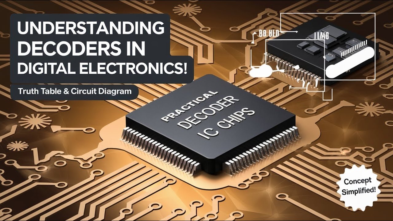 DECODER | COMBINATIONAL CIRCUITS | TRUTH TABLE | SIMPLIFY | CIRCUIT ...