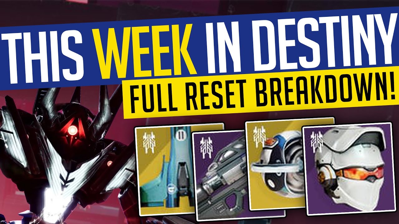 Destiny 2 | THIS WEEK IN DESTINY - 10th August! Epilogue Quest, Vex ...