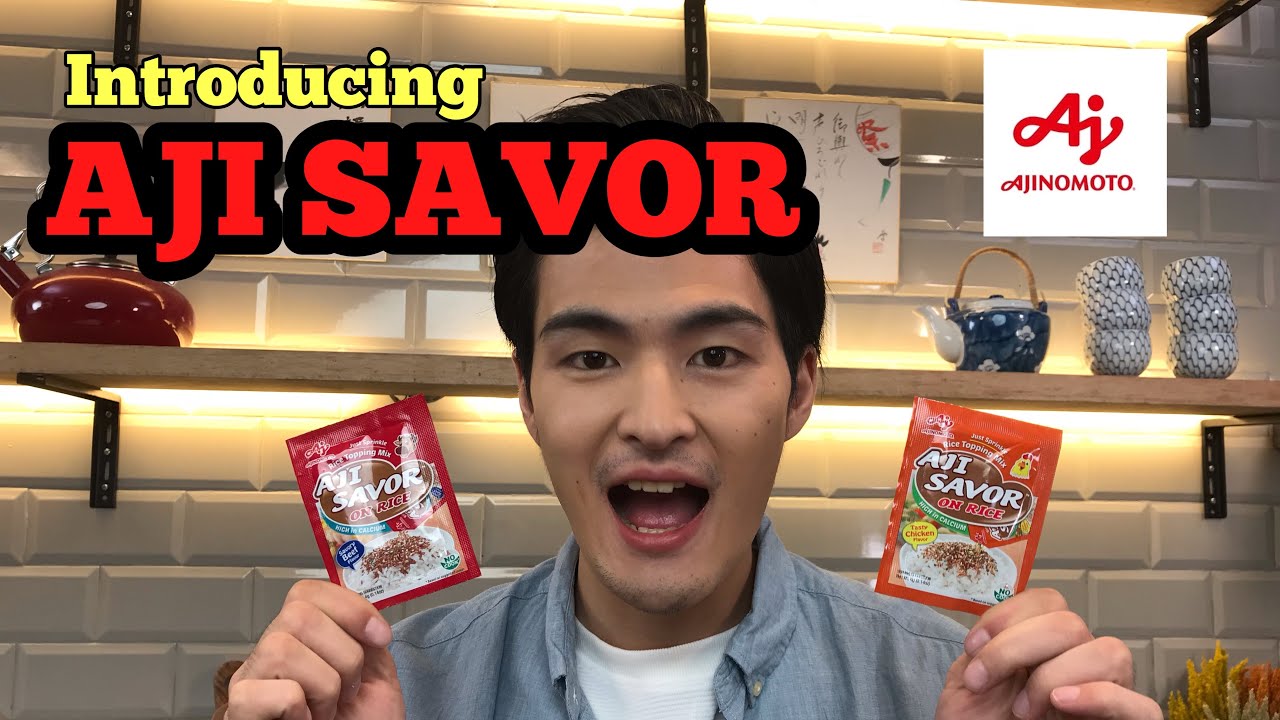 Introducing AJI SAVOR Rice Seasoning【AJINOMOTO Collab】 - YouTube