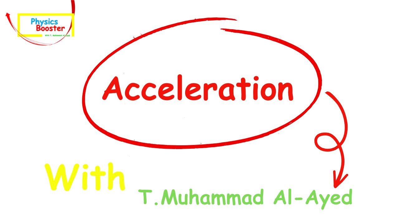 ACT Physics| 2-4 ACCELERATION - YouTube