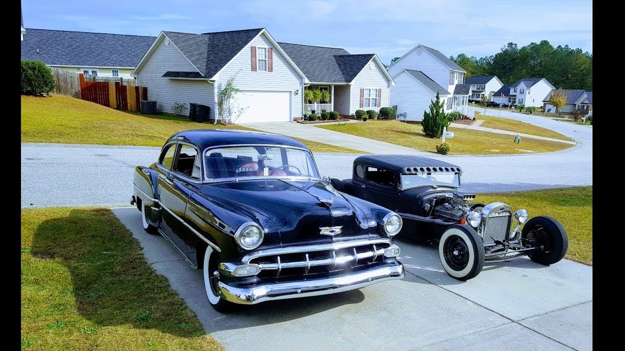 1954 Chevy 210 from the Road Devils Car Club - YouTube