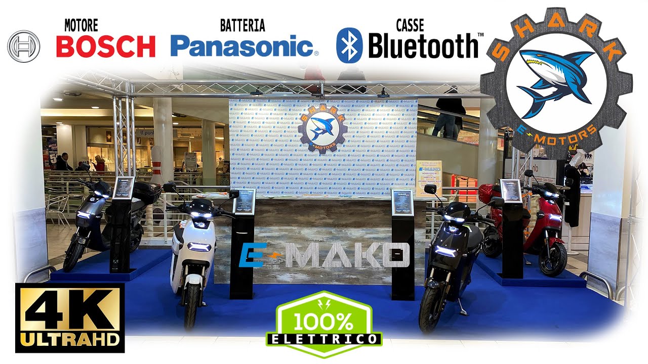Prima Presentazione Dello Scooter Elettrico E-Mako "Time-Lapse" - YouTube