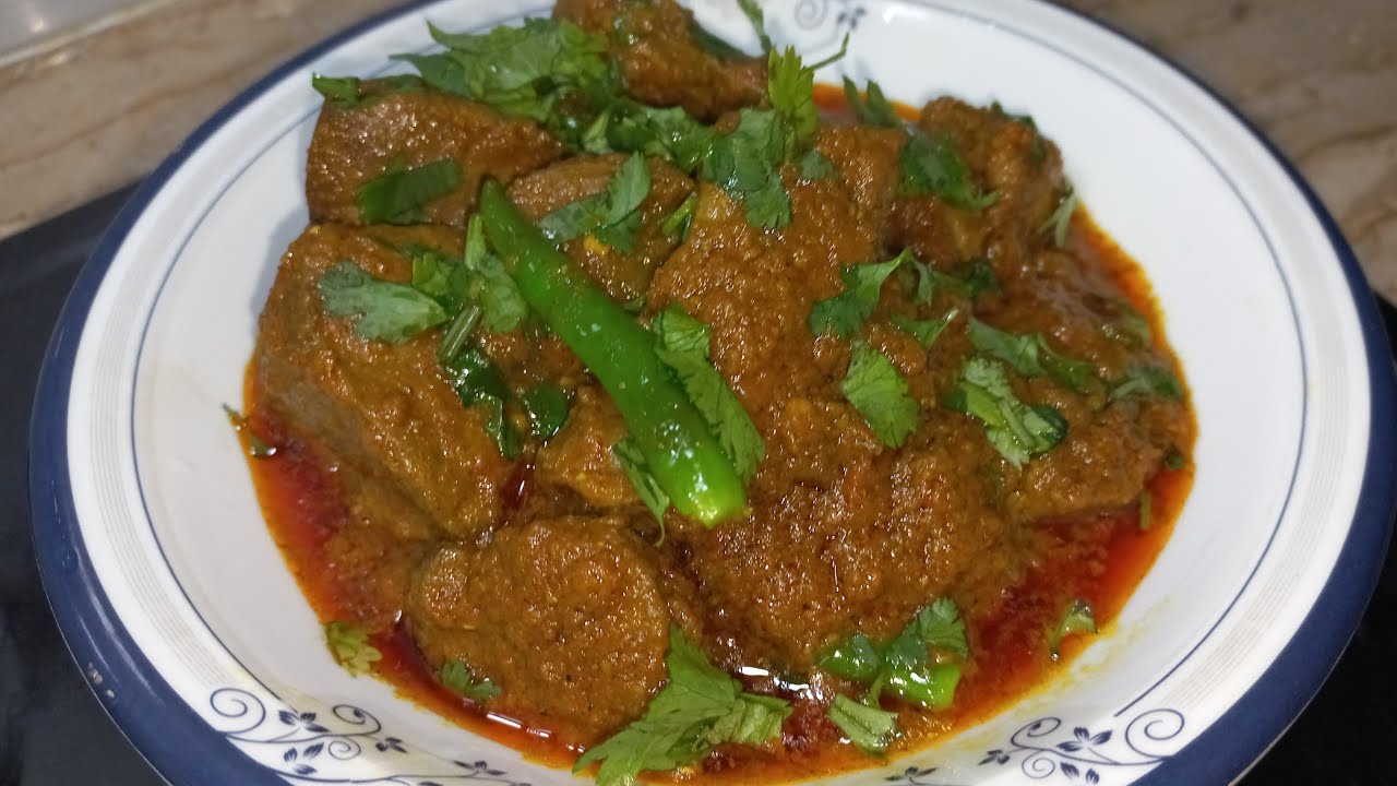 Tawa fry mutton kleji - YouTube