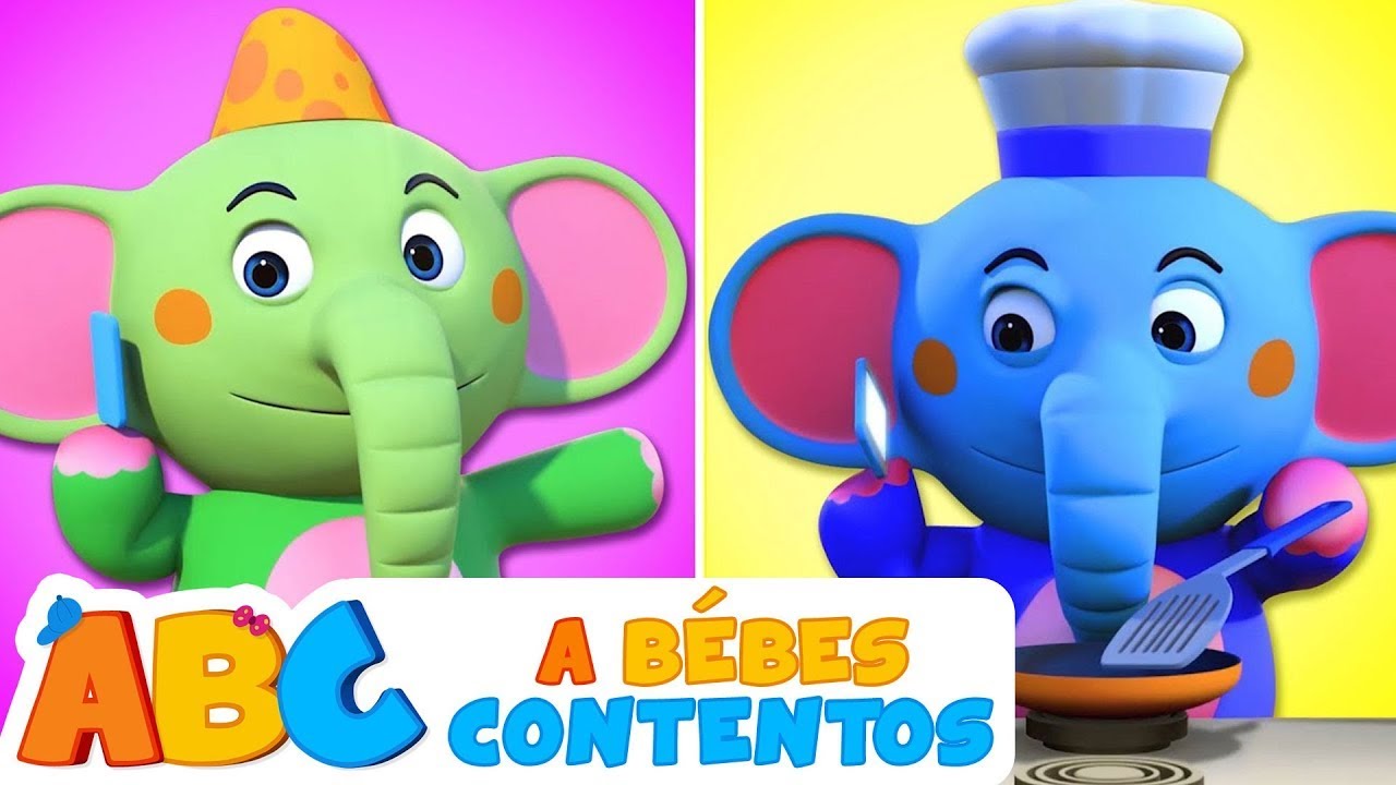 A Bebés Contentos | Los elefantes se columpiaban - Canciones infantiles ...