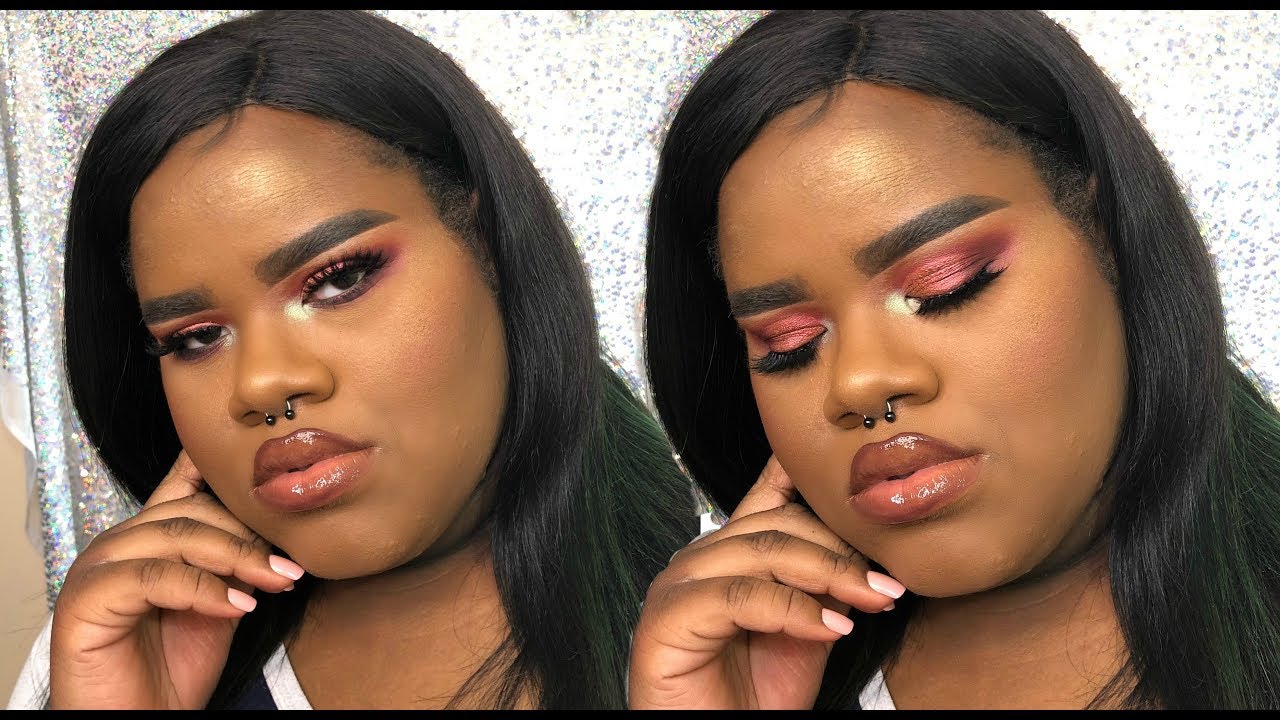 Smokey Cranberry Makeup Tutorial | Ft Saharan II Palette - YouTube