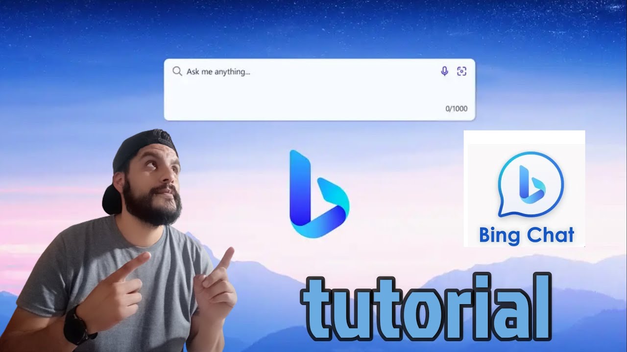 Como Utilizar CHAT BING // Tutorial Fácil y Rápido - YouTube