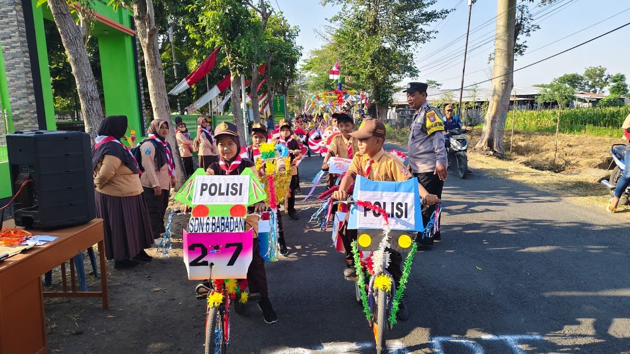 Lomba Sepeda Hias Tingkat Kecamatan Patianrowo Nganjuk 2024 - YouTube