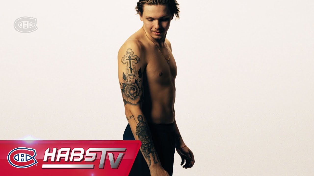 Nikita Scherbak explains his tattoos | Habs Ink - YouTube