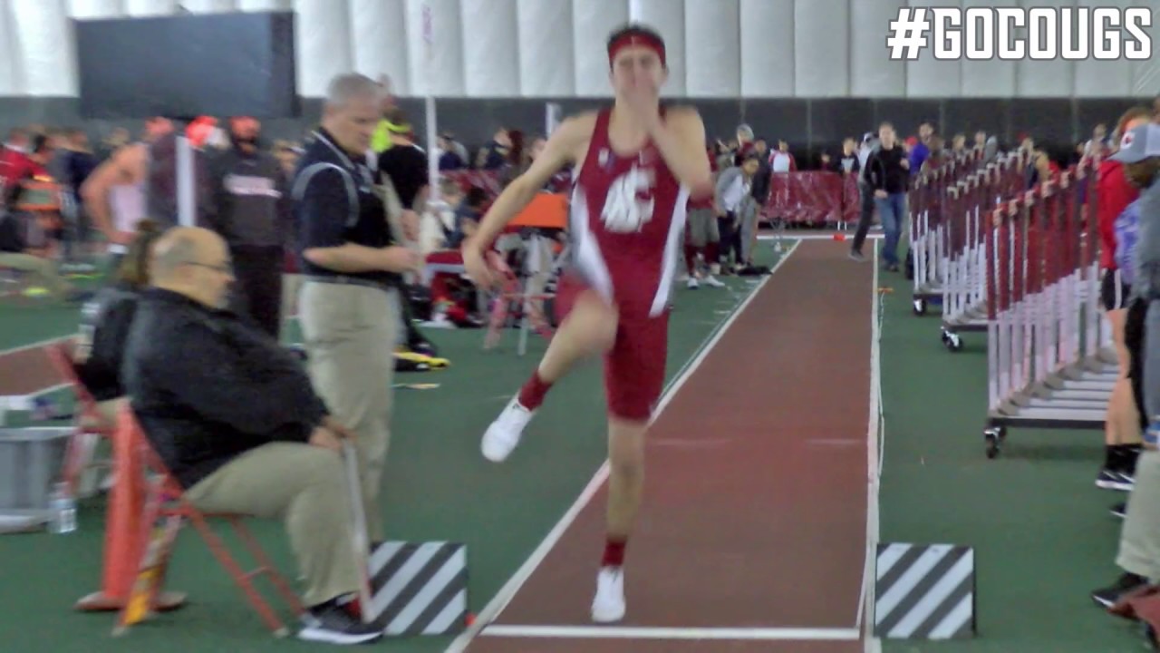 Track and Field Hosts WSU Indoor Open - YouTube