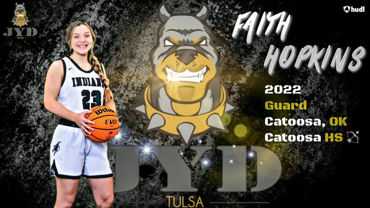 2022 Faith Hopkins (Catoosa, OK - Catoosa HS) Soph Highlights - YouTube