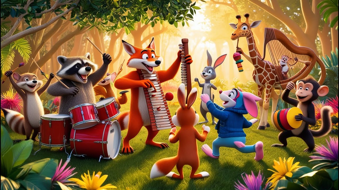 🎶 The Animal Dance Parade 🐮🐔🐑 | Fun Kids Song & Dance! - YouTube