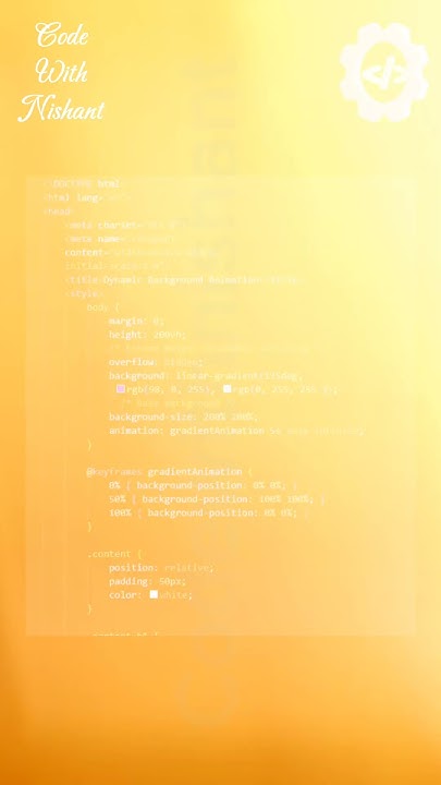 Create Dynamic Backgrounds With Css 🚀shorts Css Webdesign Frontenddev Codingtips 