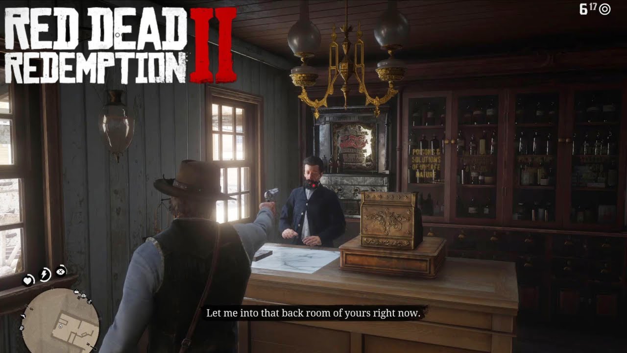 RDR2 Secrets - Arthur Morgan Rob the Doctor's side business in ...