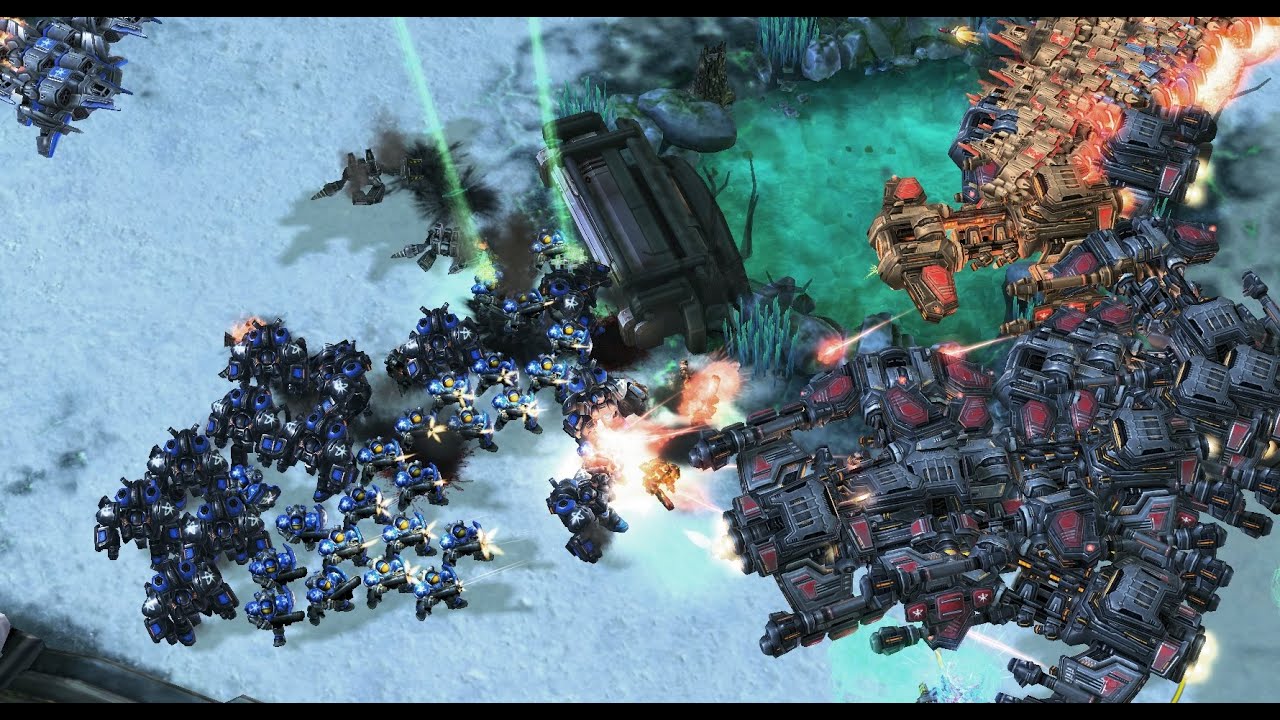 SKY TERRAN! Cure 🇰🇷! Maru 🇰🇷! on Ghost River - StarCraft 2 - 2024 - YouTube