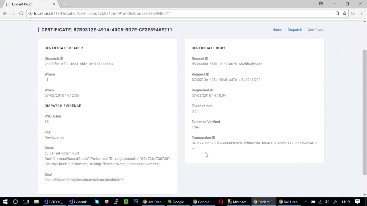 Evident Proof Live Demo with CTO Matt Roden - YouTube