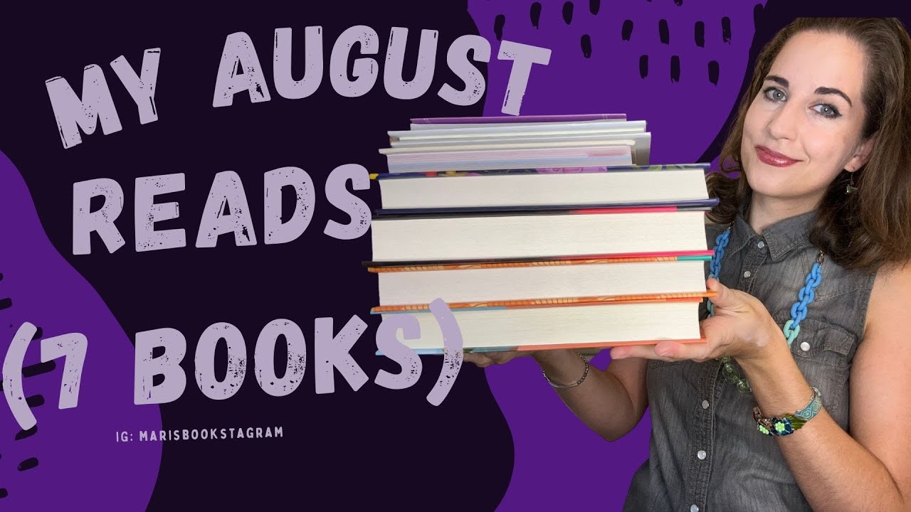 All the books i read in August! - YouTube