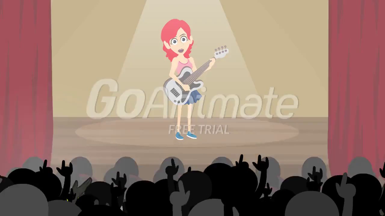 Skyler The GoAnimate Girl Sings "Center Of You Love" - YouTube