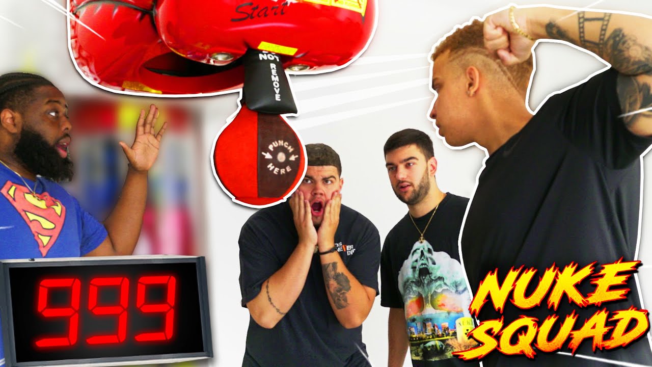 HOW HARD CAN FAZE NUKE SQUAD PUNCH?! - YouTube