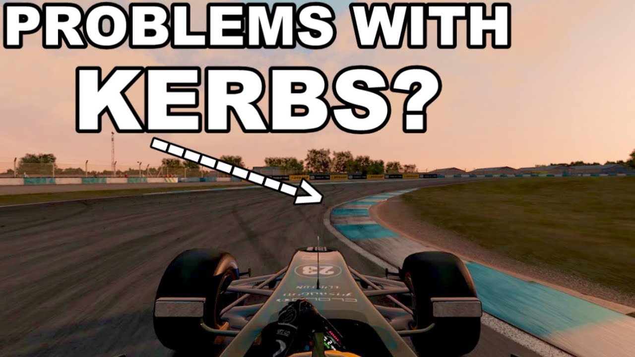 Racing Games - How to Deal with Kerbs - YouTube