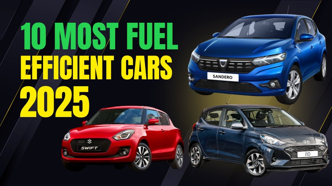 10 Best Fuel Efficient Non-Hybrid Cars in 2025 | Manual and Automatic ...