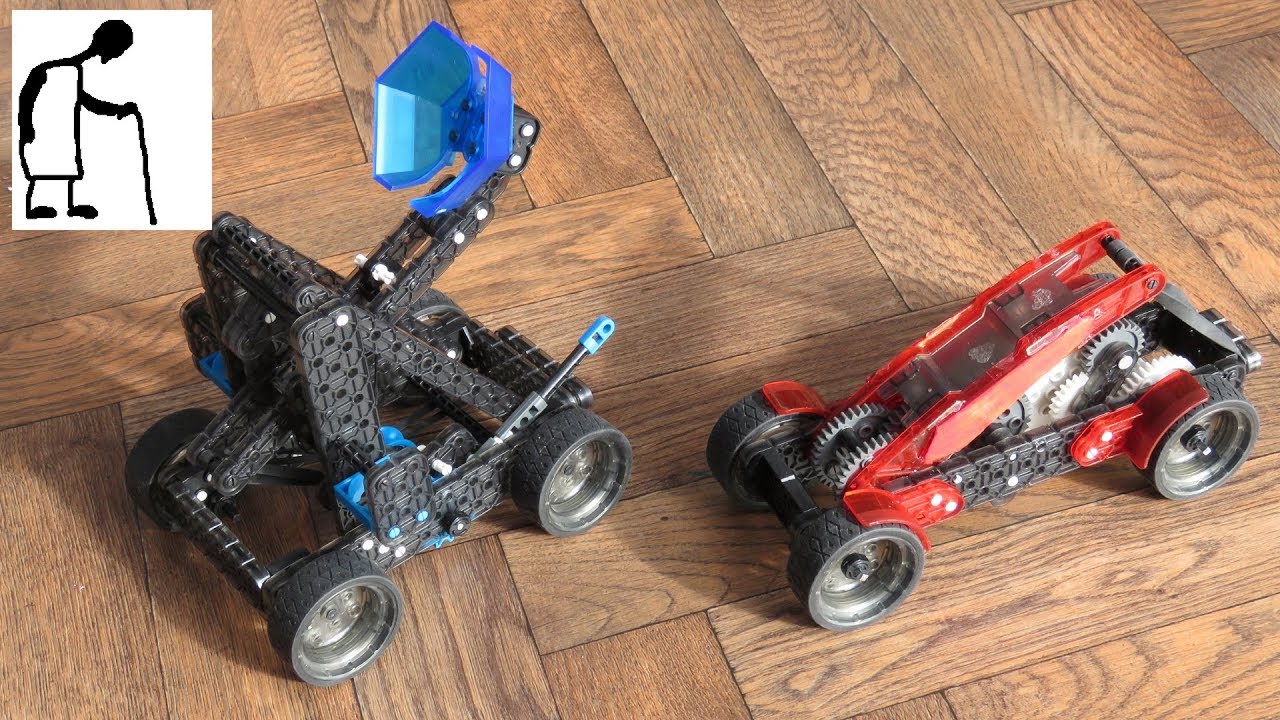 Vex Robotics Catapult Launcher construction kit FAST FORWARD - YouTube