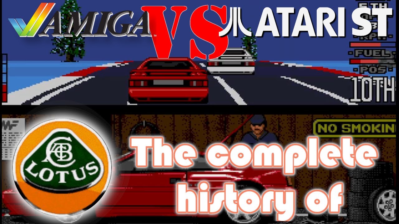 Lotus Esprit Turbo Challenge - New Atari STe VS Amiga version analysed ...