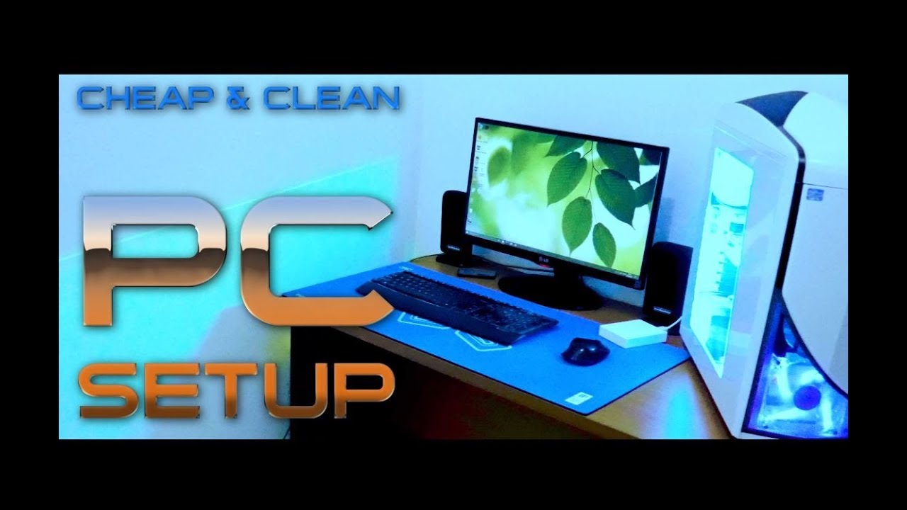 cheap & clean PC setup with NZXT 4K - YouTube