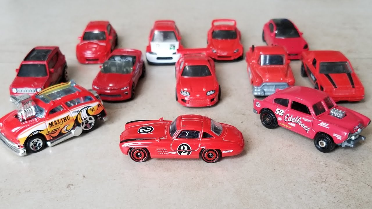 Matchbox and Hot Wheels RED Diecast Cars #diecast #matchbox #hotwheels ...