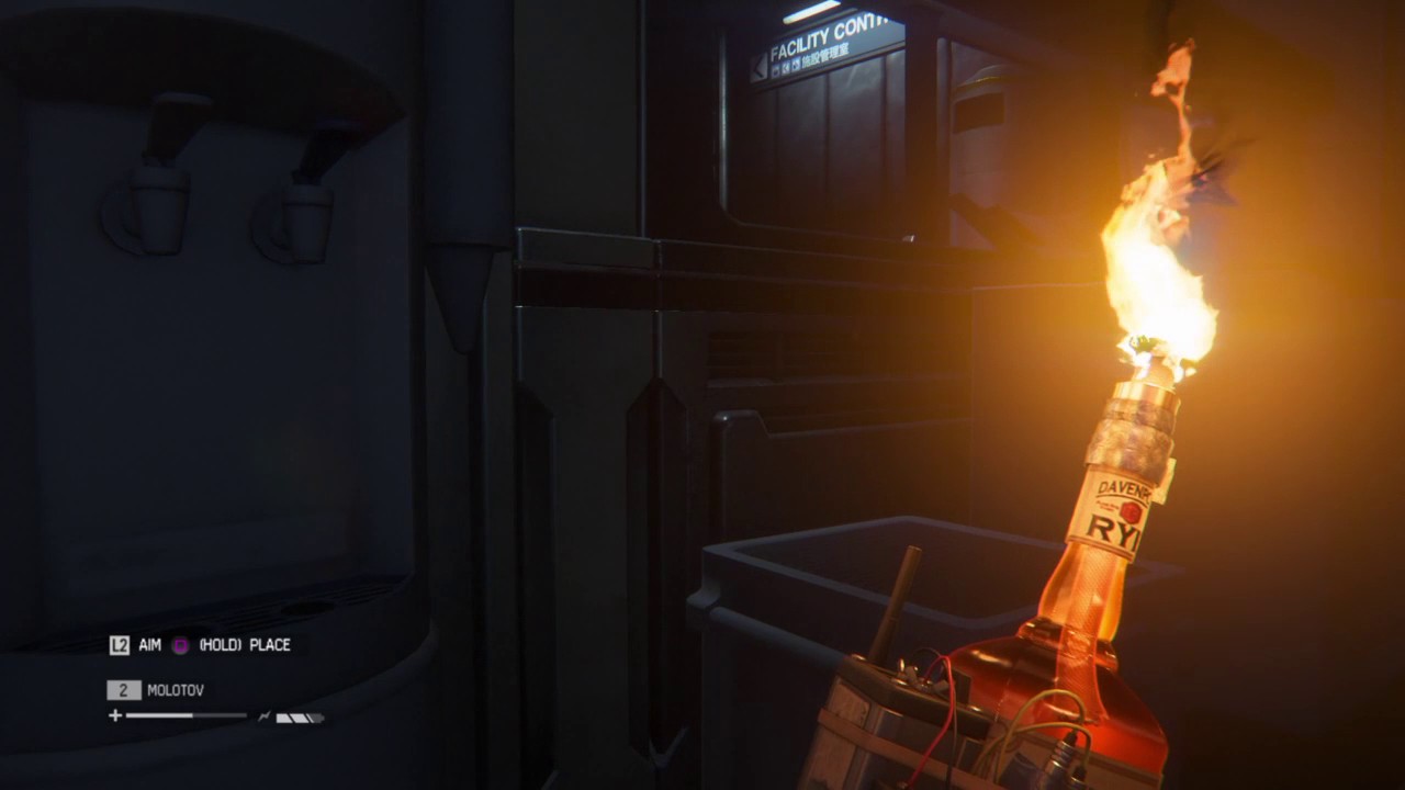 Alien: Isolation - FIRE BAD? - YouTube