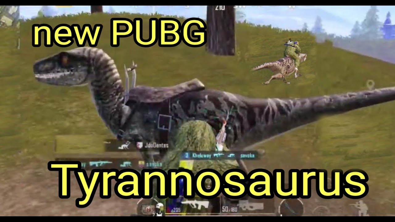 Dinosaur update / Pubg mobile / Amazing Gameplay / new update - YouTube