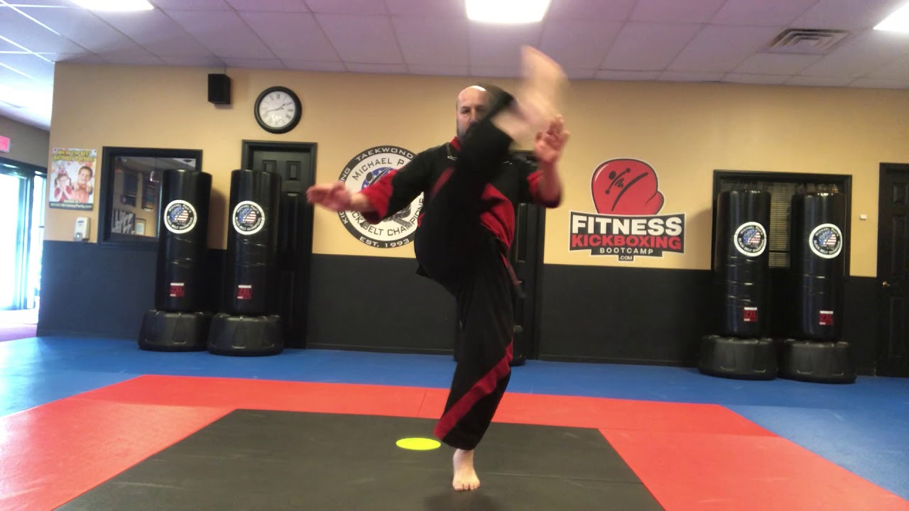 Out to In Crescent Kick - YouTube