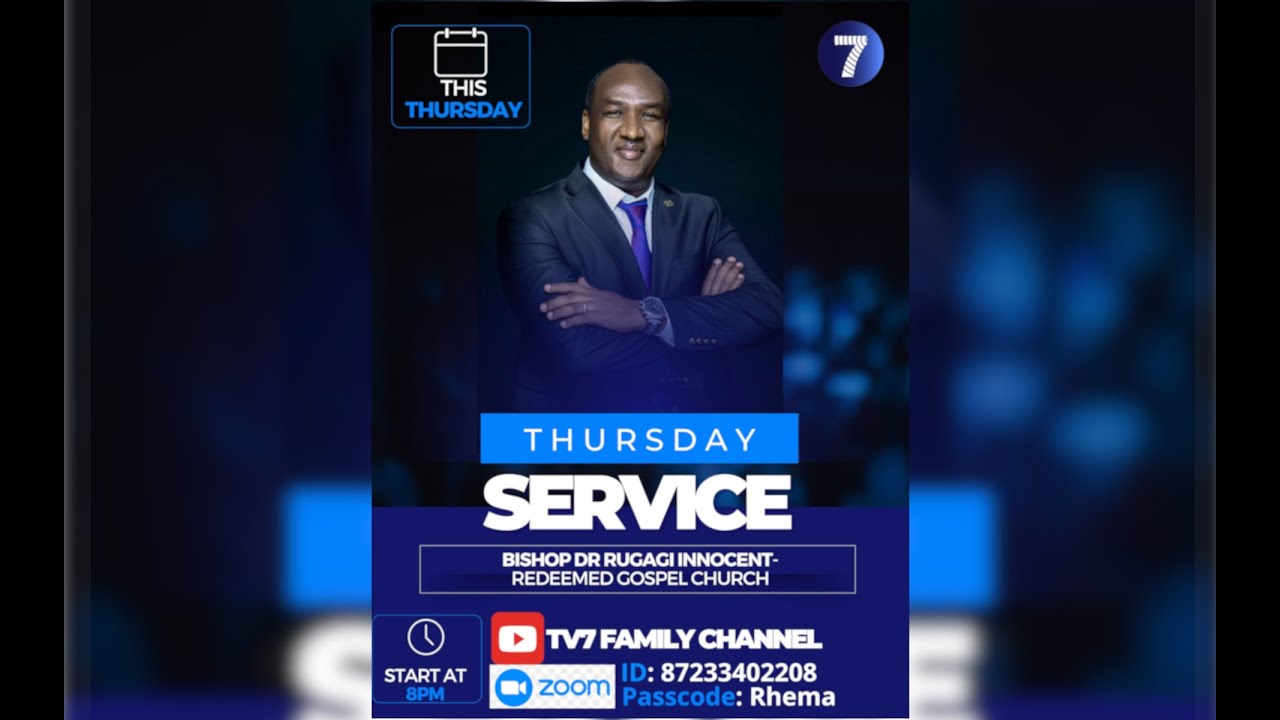 THURSDAY SERVICE 11.APR.2024 II WITH BISHOP DR. INNOCENT RUGAGI. - YouTube