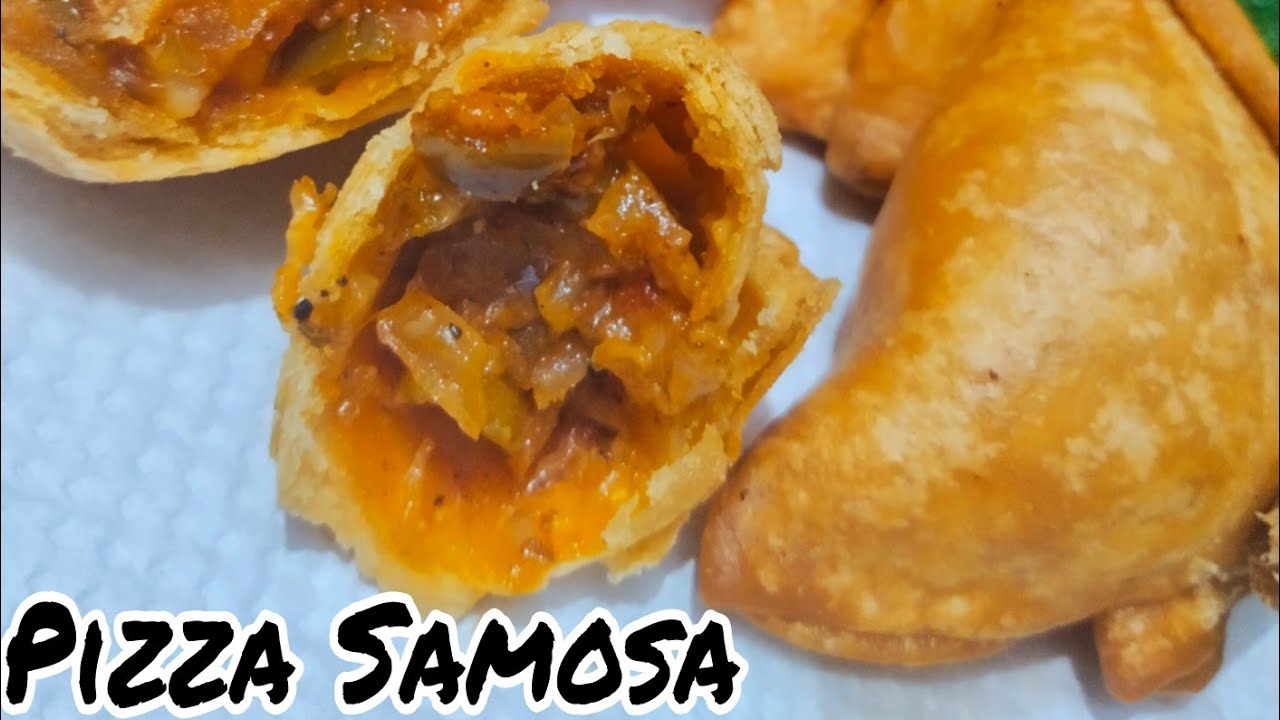 Pizza Samosa Recipe||Cheesy samosa with flavour of pizza ||समोसा रेसिपी ...