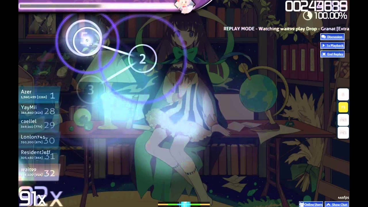 osu! - Granat (Extra) SS Perfect - YouTube