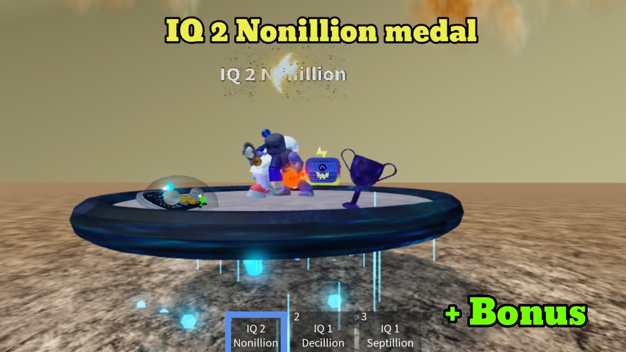 Showcase IQ 2 Nonillion Medal at Saturn - YouTube